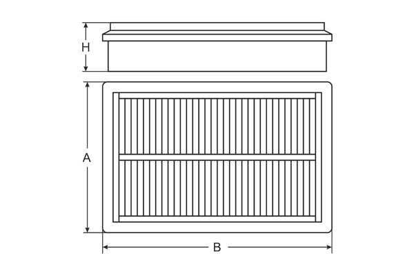 Hava Filtresi SB 2206 - SCT GLOBAL TRADING